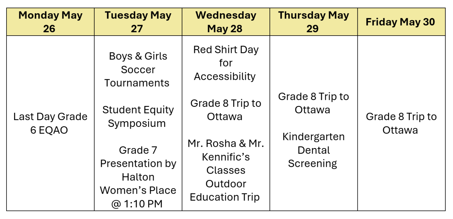 St. Bernadette Catholic Elementary School | Oakville, ON » May 23, 2025