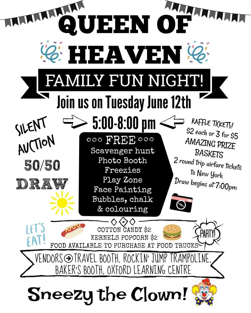 Queen of Heaven Catholic Elementary School | Milton, ON » Family Fun ...